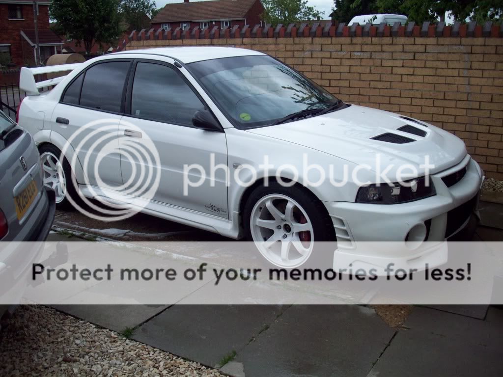 Pic request white Evo6 with white wheels? | Lancer Register Forum
