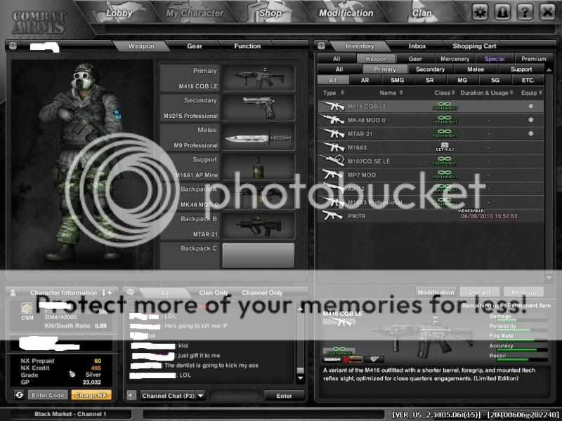 Combat Arms Trade a CSM5 with 6 PERM for MAJOR 1 - MPGH - MultiPlayer Game Hacking & Cheats